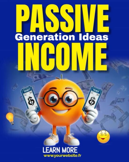 Copy of Passive income template | PosterMyWall