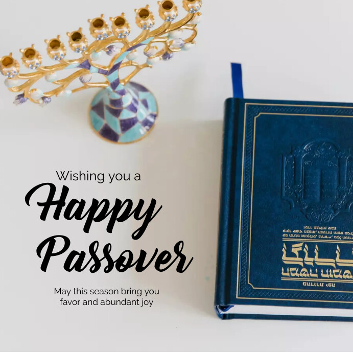 Passover 4 Template | PosterMyWall