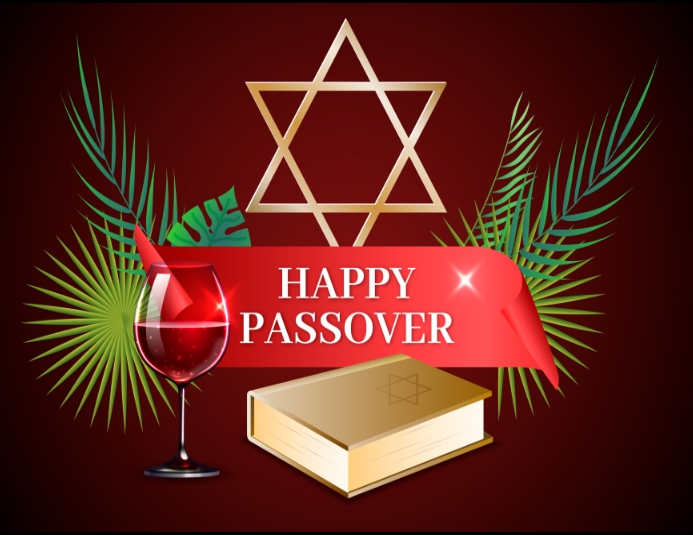 Passover background concept illustration Template | PosterMyWall