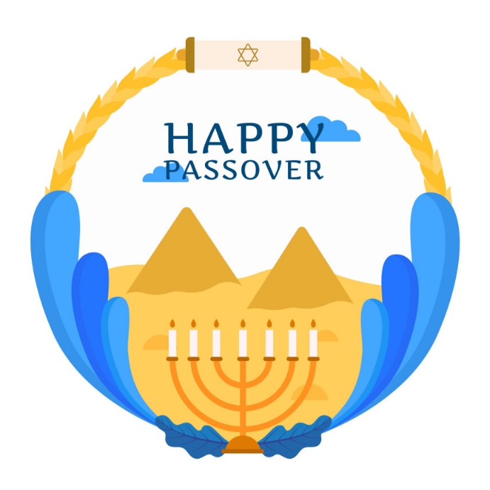 Copy of Passover background concept illustration | PosterMyWall