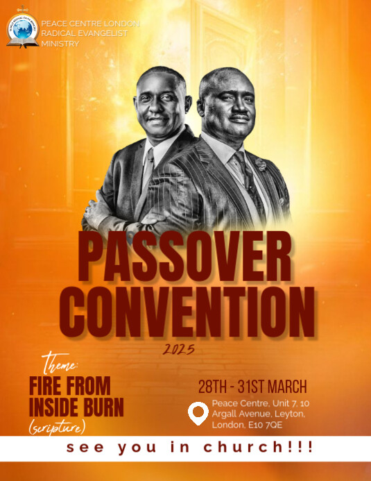 Copy of PASSOVER CONVENTION 2025 | PosterMyWall
