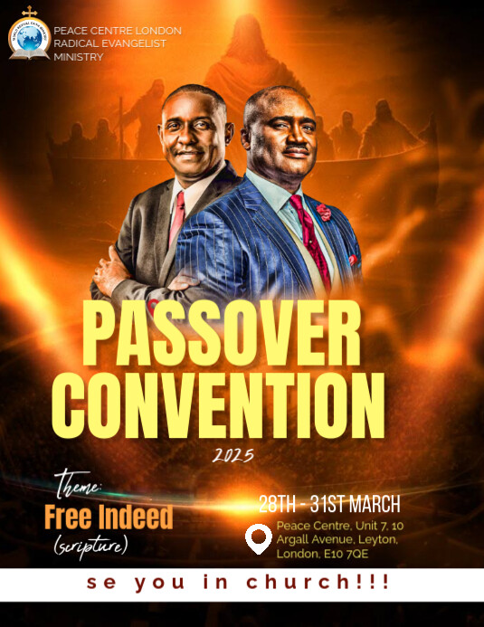 Copy of PASSOVER CONVENTION 2025 | PosterMyWall