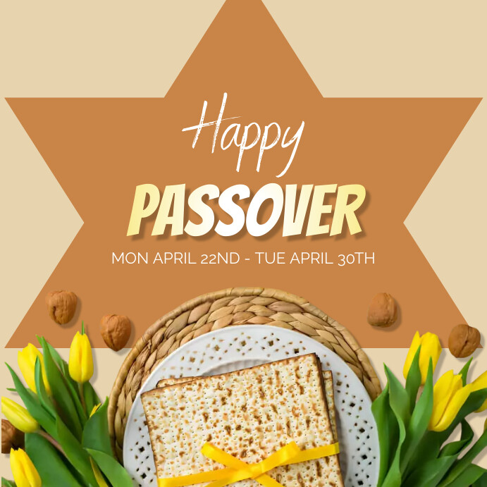 Passover Template | PosterMyWall