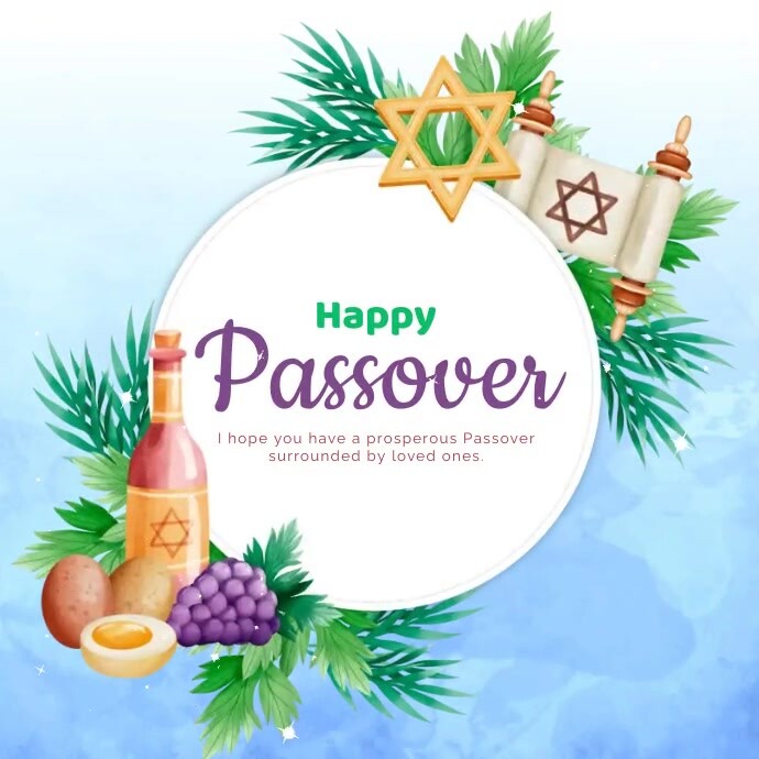 Passover Template | PosterMyWall