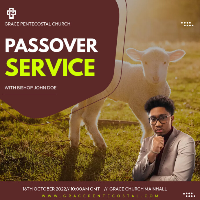 passover Template | PosterMyWall