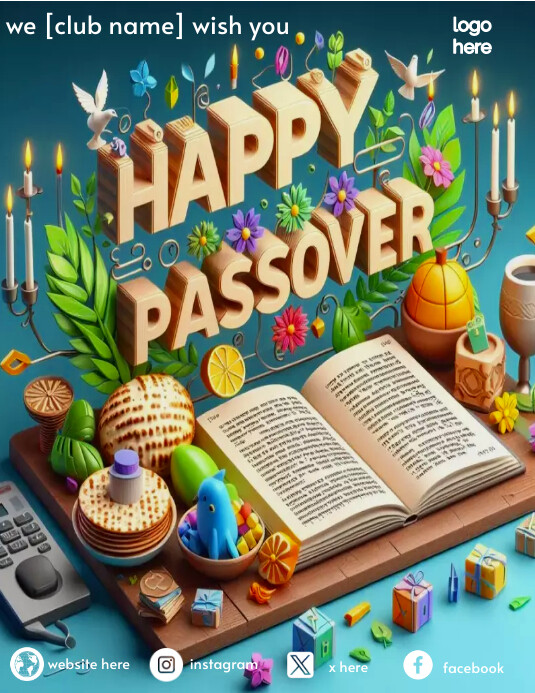 Passover Template | PosterMyWall