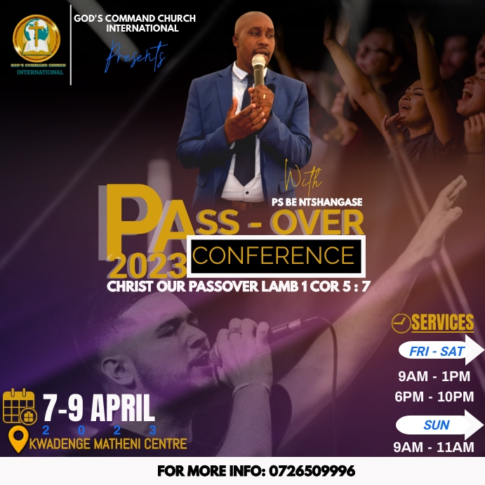 Passover flyer (1) Template | PosterMyWall