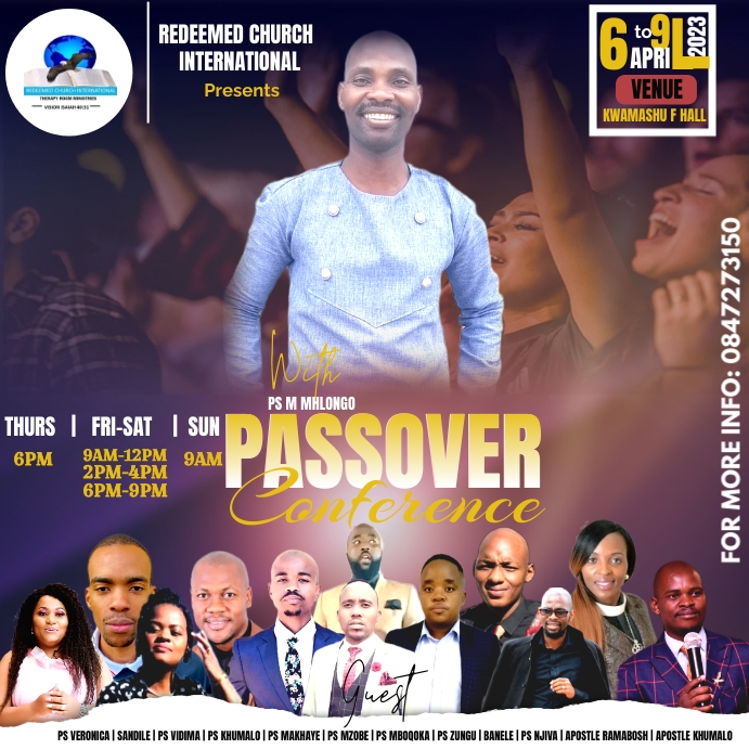 PASSOVER FLYER (1) Template | PosterMyWall