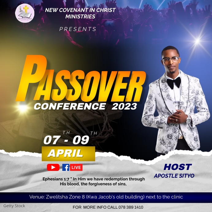 PASSOVER POSTER 3 Template | PosterMyWall