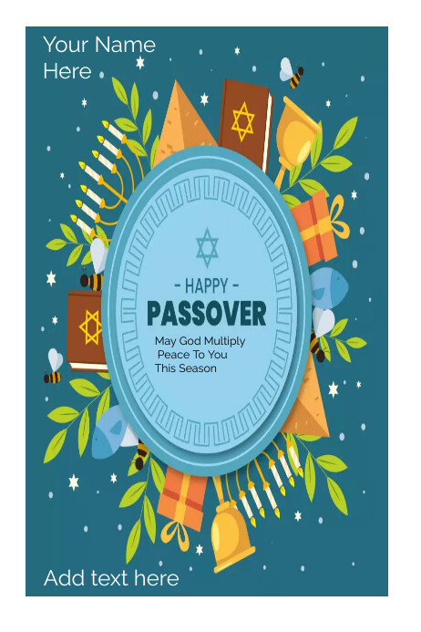 Passover Poster Templat | PosterMyWall