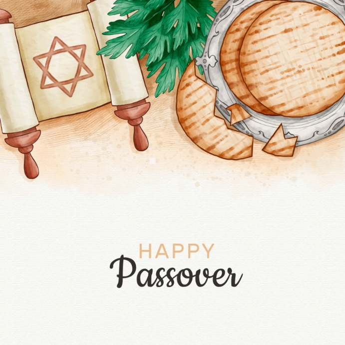 Passover poster design template | PosterMyWall