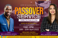 Passover Service Template | PosterMyWall