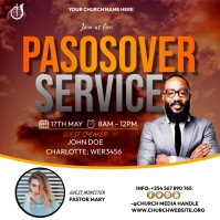 passover service Template | PosterMyWall