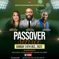 passover service Template | PosterMyWall