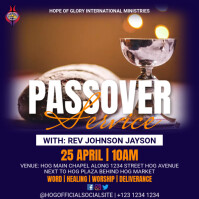 passover service Template | PosterMyWall