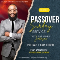 passover sunday service Template | PosterMyWall