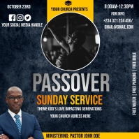 passover sunday service Template | PosterMyWall