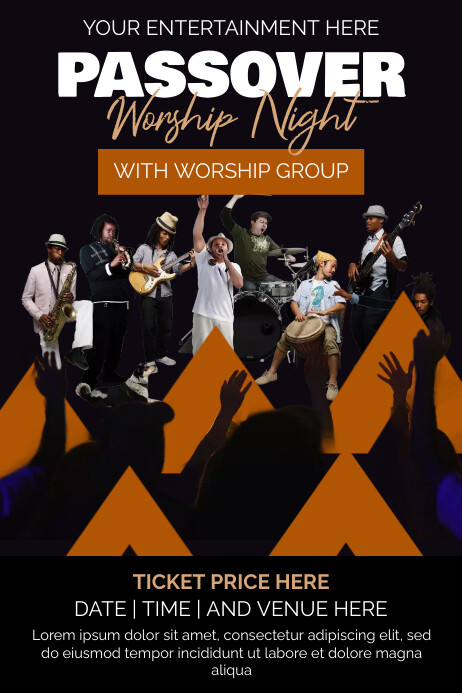 Passover Worship Night Template | PosterMyWall