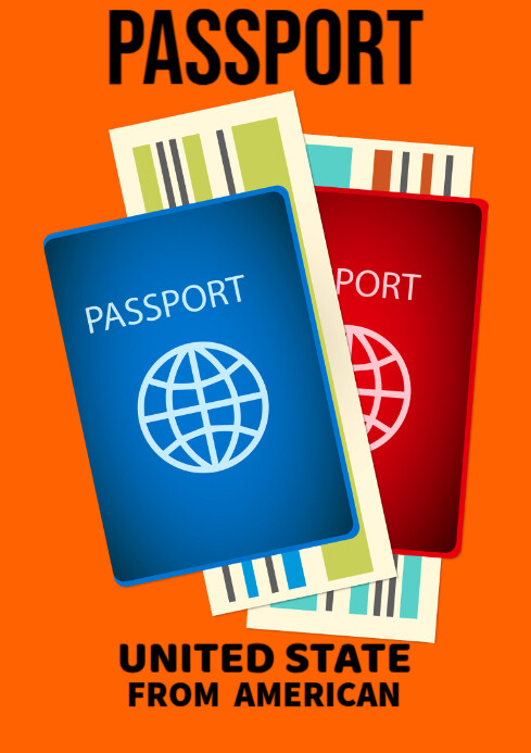 passport Template | PosterMyWall