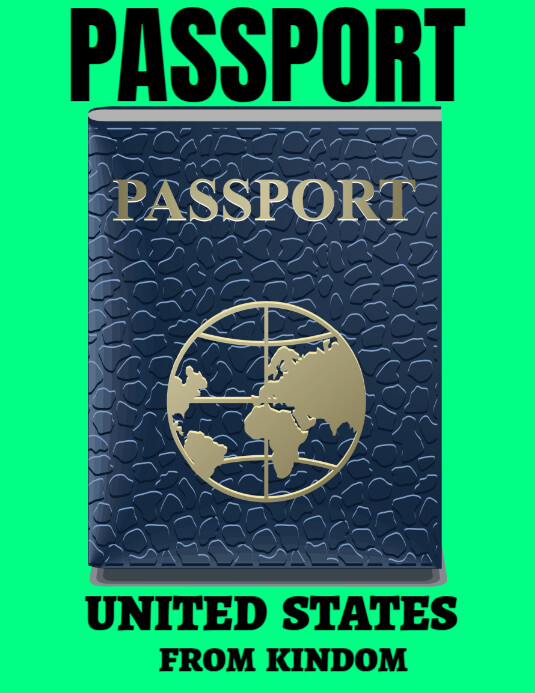 PASSPORT FLYER Template | PosterMyWall