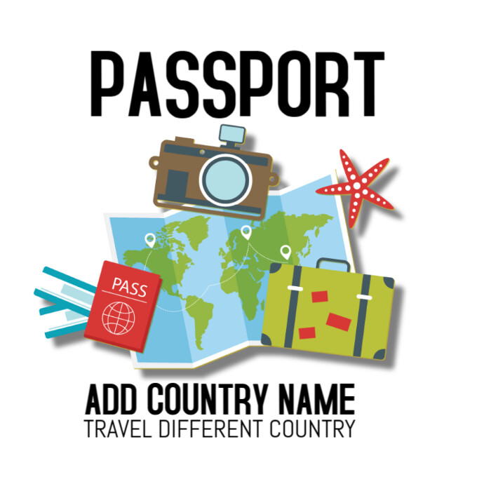 PASSPORT LOGO Template | PosterMyWall
