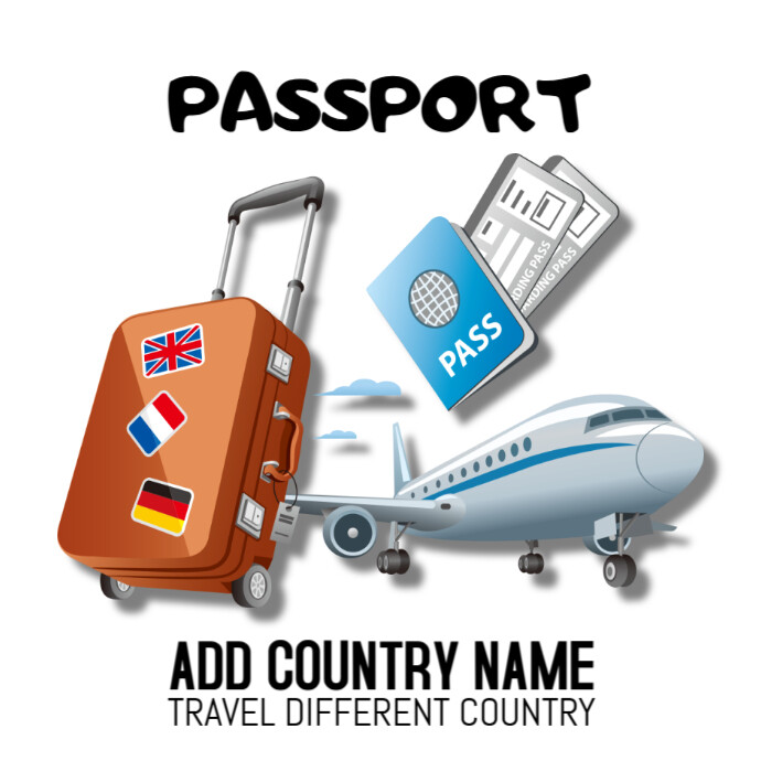 passport logo Template | PosterMyWall