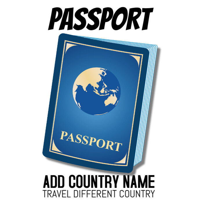 PASSPORT LOGO Template | PosterMyWall