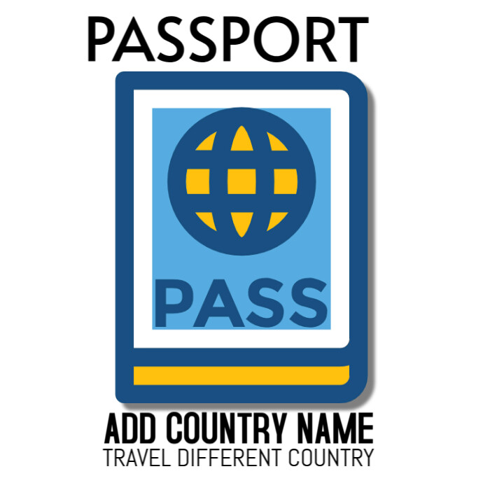 PASSPORT LOGO Template | PosterMyWall