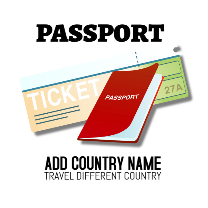 passport logo Template | PosterMyWall