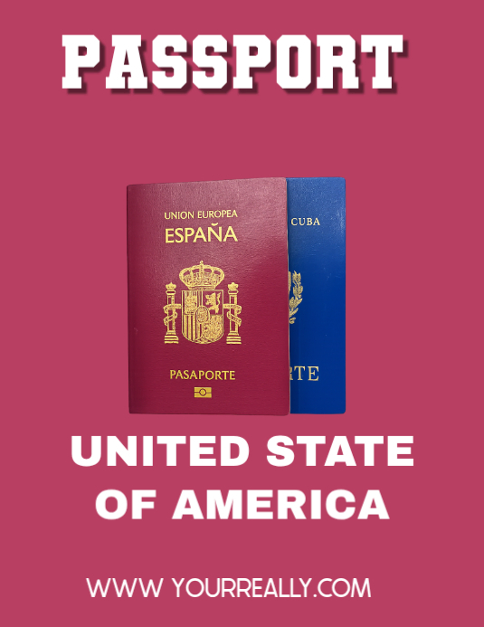 Passport poster Template | PosterMyWall