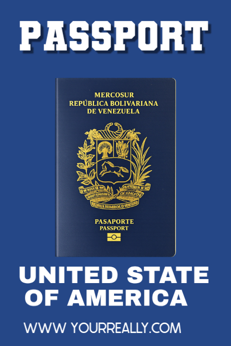 Plantilla de Passport poster | PosterMyWall