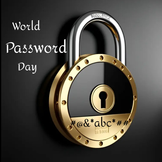 Password Day Template | PosterMyWall
