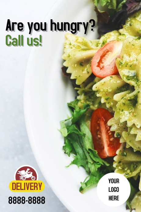 Pasta Template | PosterMyWall