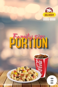 Poster PASTA Template | PosterMyWall