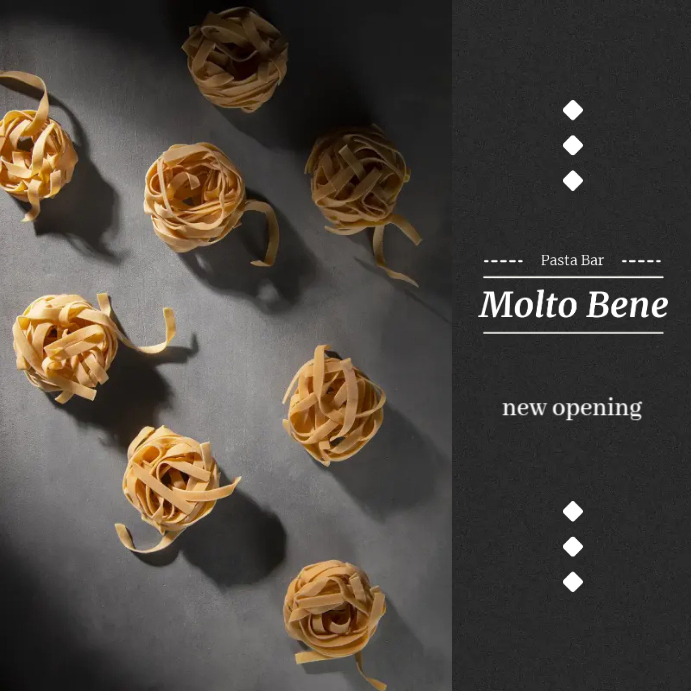 Pasta Food Ads Template | PosterMyWall