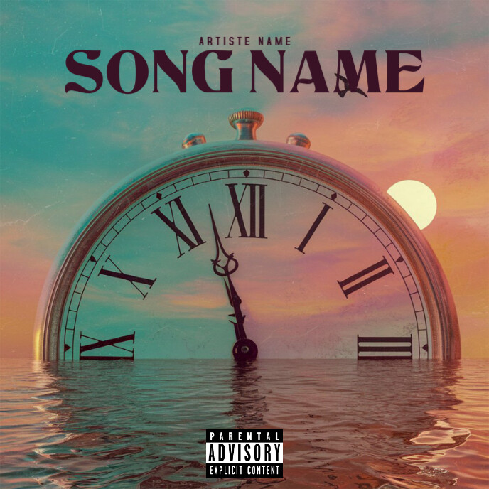 Pastel Album Cover Pochette D'album Template | PosterMyWall