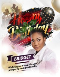 Pastel Birthday Flyer (us Letter) Template | PosterMyWall