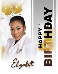 Pastel Birthday Flyer (us Letter) Template | PosterMyWall