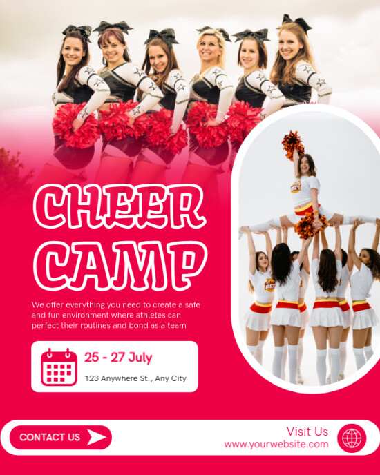 Cheer Camp Poster Ideas