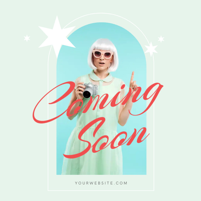 Pastel Coming Soon With Typographical For Ins Template | PosterMyWall
