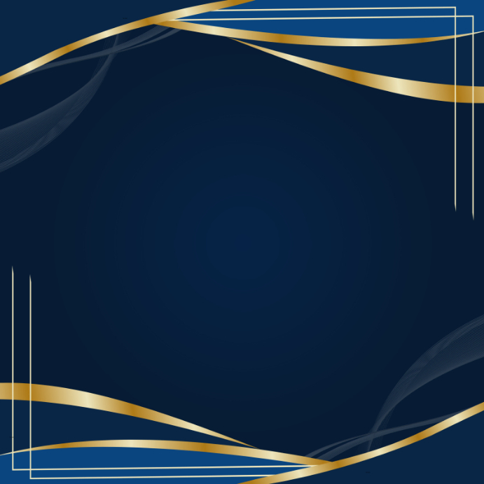 Pastel Elegant Blue And Gold Background – Luxury Abstract Frame ...