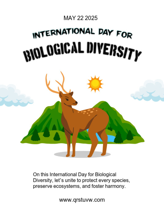 Pastel Environment/ecosystem/biodiversity/plants/deer/sun/international ...