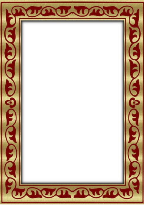 Pastel Floral Frame A4 Template | PosterMyWall