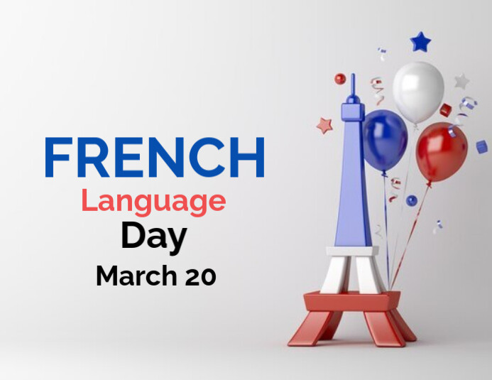 Copy of Pastel French Language Day Flyer (us Letter) | PosterMyWall