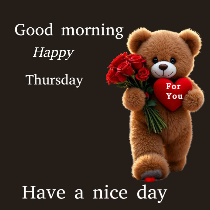 Pastel Good Morning Happy Thursday Instagram Post Template | PosterMyWall