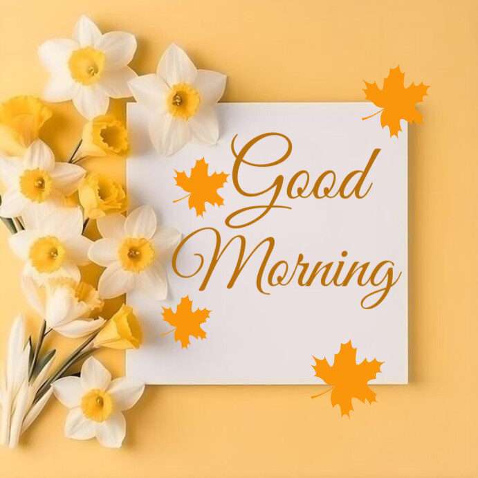 Pastel Good Morning Instagram Post Template | PosterMyWall