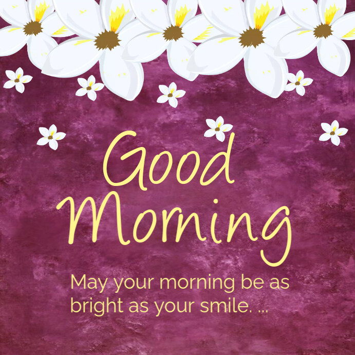 Copy of Pastel Good Morning Instagram Post | PosterMyWall