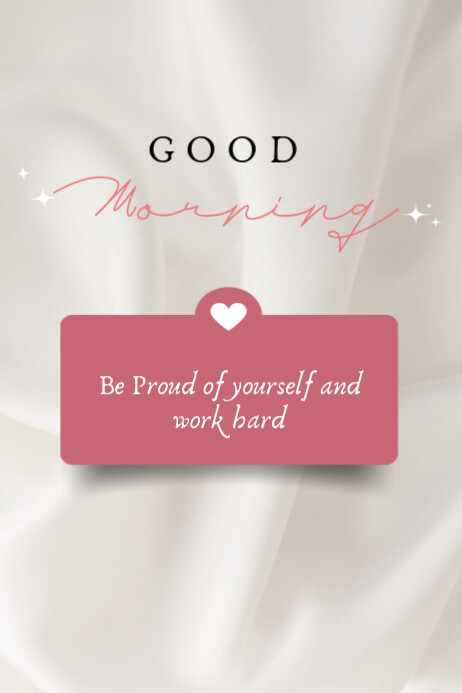 Pastel Good Morning Poster Template | PosterMyWall