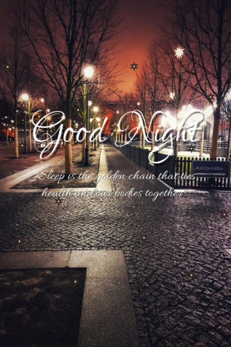 Pastel Good Night Poster Template | PosterMyWall