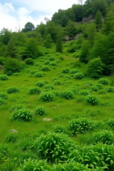 Copy of Pastel Green Grass Background Poster | PosterMyWall